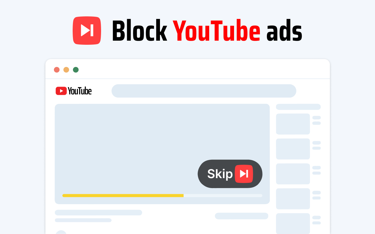 RedBlock - Adblock for YouTube